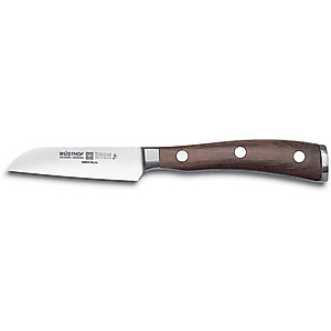 Wusthof Ikon 3-Inch Straight Paring Knife with Blackwood Handle