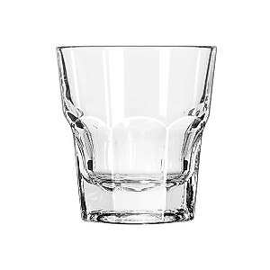 Libbey Glassware 15231 Gibraltar Tall Rocks Glass, Duratuff, 9 oz. (Pack of 36)