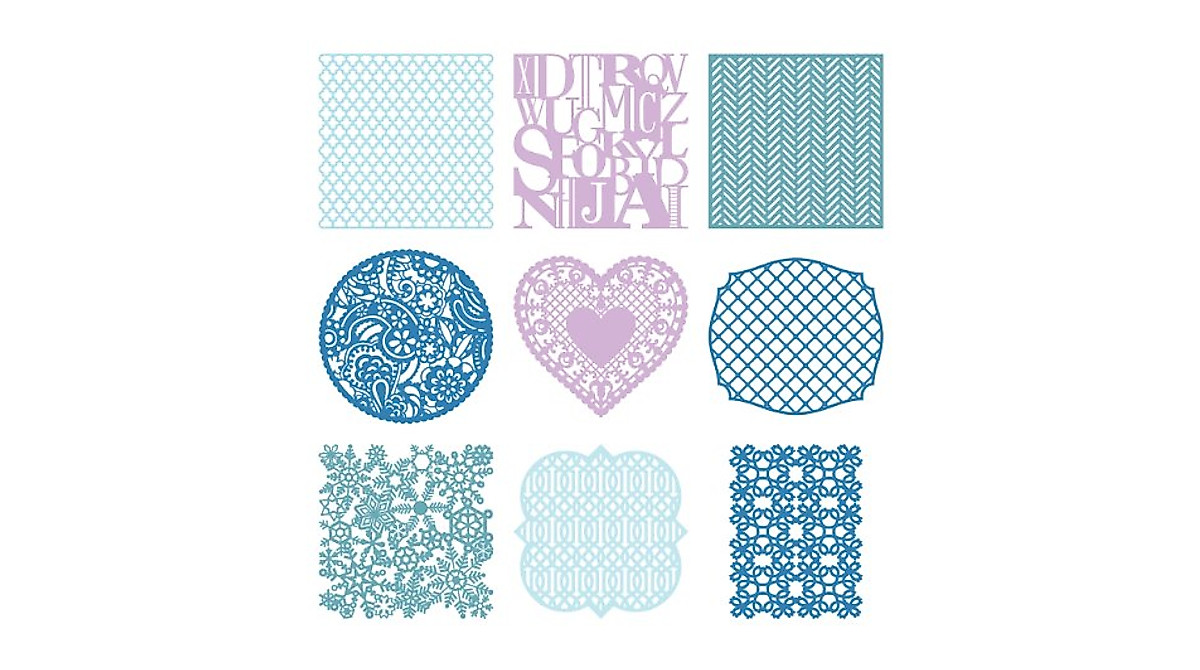 Cricut Edge to Edge Cartridge: Patterned Artwork & Shapes
