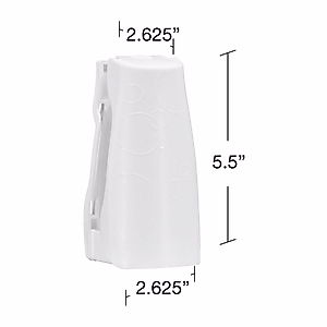 Fresh Products Eco-Air Dispenser, Air Freshener, Natural Oils, Powerful Fragrance, Easy To Use, Medium Sized Spaces, Lasts 30 Days, No Batteries Required, Made In USA, White.