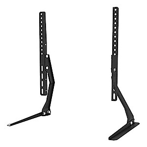 Universal TV Stand Table Top Base for 34 to 70 Inches LCD Flat Screen TV,Black