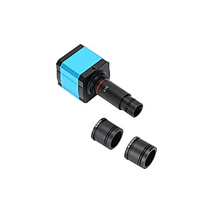 Eyes.sys 14MP 1080P 60FPS HDMI USB Lab 0.5X C-Mount Lab Industrial Microscope Digital Camera with Remote Control,C