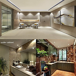 SYXKJ G8 Led Bulb, 75W Halogen Bulb Replacement,Dimmable 7W G8 Led Lamps, G8/GY8.6 Bi-pin Base Bulb, AC120V 720lm, Under Cabinet Counter Light, Kitchen Lighting and Puck Lights 4 Pack (Warm White) …