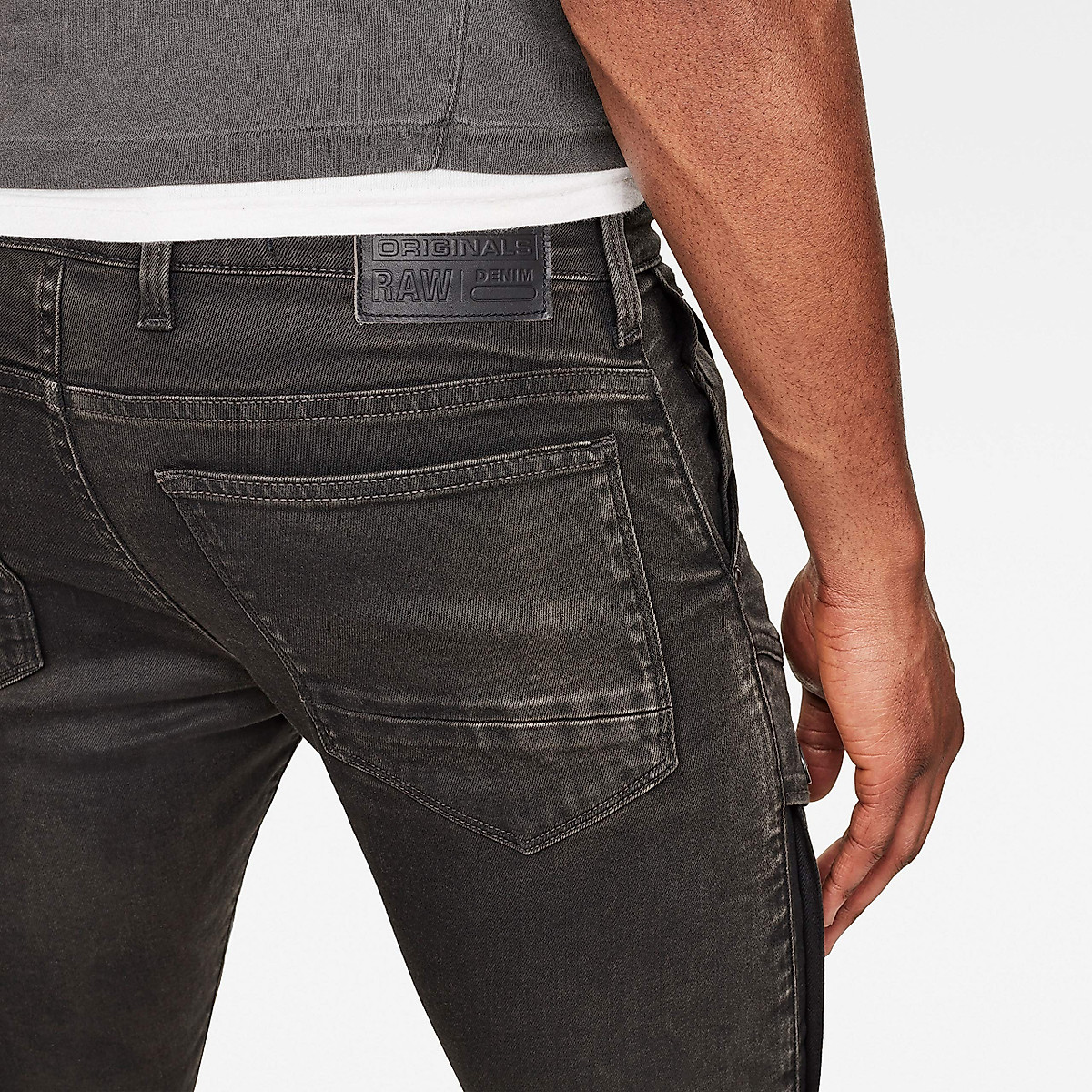 G-STAR Airblaze 3D Skinny Fit Jeans, Worn in Umber Cobler, 34W x 32L