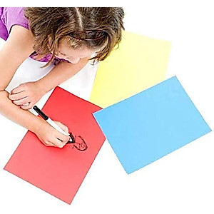 Colored Paper, Colored A4 Copy Paper, Crafting Decorating Cut-to-Size Paper 100 Sheets 20 Colors for DIY Art Craft (20 * 30cm)