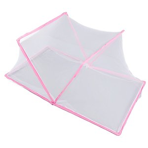 Shanrya Bed Net Tent, Crib Tent, Foldable Transparent Comfortable Sleeping Environment Lightweight Baby Net (49.2 X 26 X 22.4in)