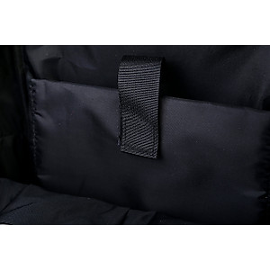 Berchirly Men Pu Leather Head Lion Schoolbag Backpack Hiking Travel Daypack Bag