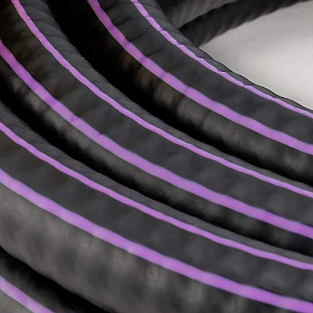 Giraffe Tools Reinforced Garden Hose 5/8 in. x 25 ft, No Kink Heavy Duty Polyvinyl Chloride Hose with Bend Protection, Male and Female Fittings