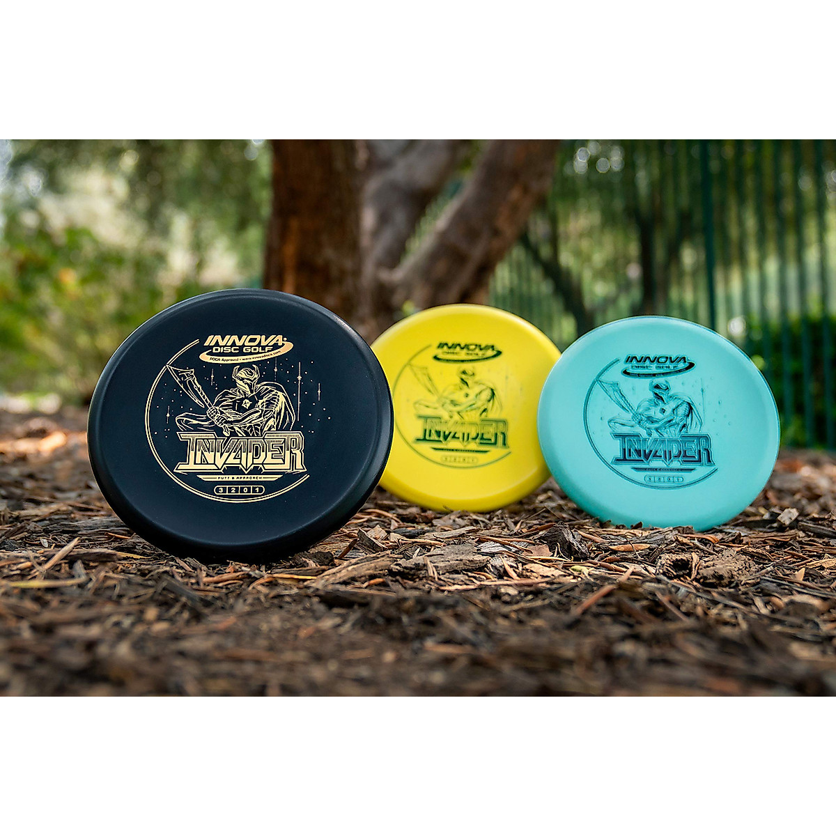 Innova Discs Golf DX Invader Disc Golf Putter and Approach Disc 173-175g (Colors Will Vary)