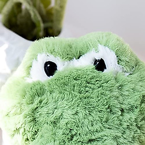 LIJIUSM Plush Toys for Kids Cartoon Velvet Animal Stuffed Toys Festival Birthday Gifts for Girls Boys (Green Crocodile - 36cm)