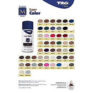 TRG Super Color Spray Leather, Vinyl and Canvas Dye (#605 Medium Brown / 3.77 Oz.)