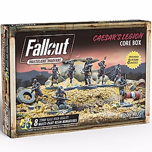 Modiphius Entertainment Fallout Wasteland Warfare: Caesar's Legion Core Box - 8 Figure Set, RPG