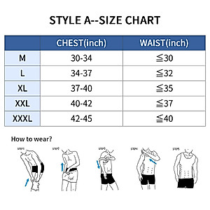 GSKS Mens Body Shaper Compression Tank Top Slimming Shapewear Abdomen Undershirts