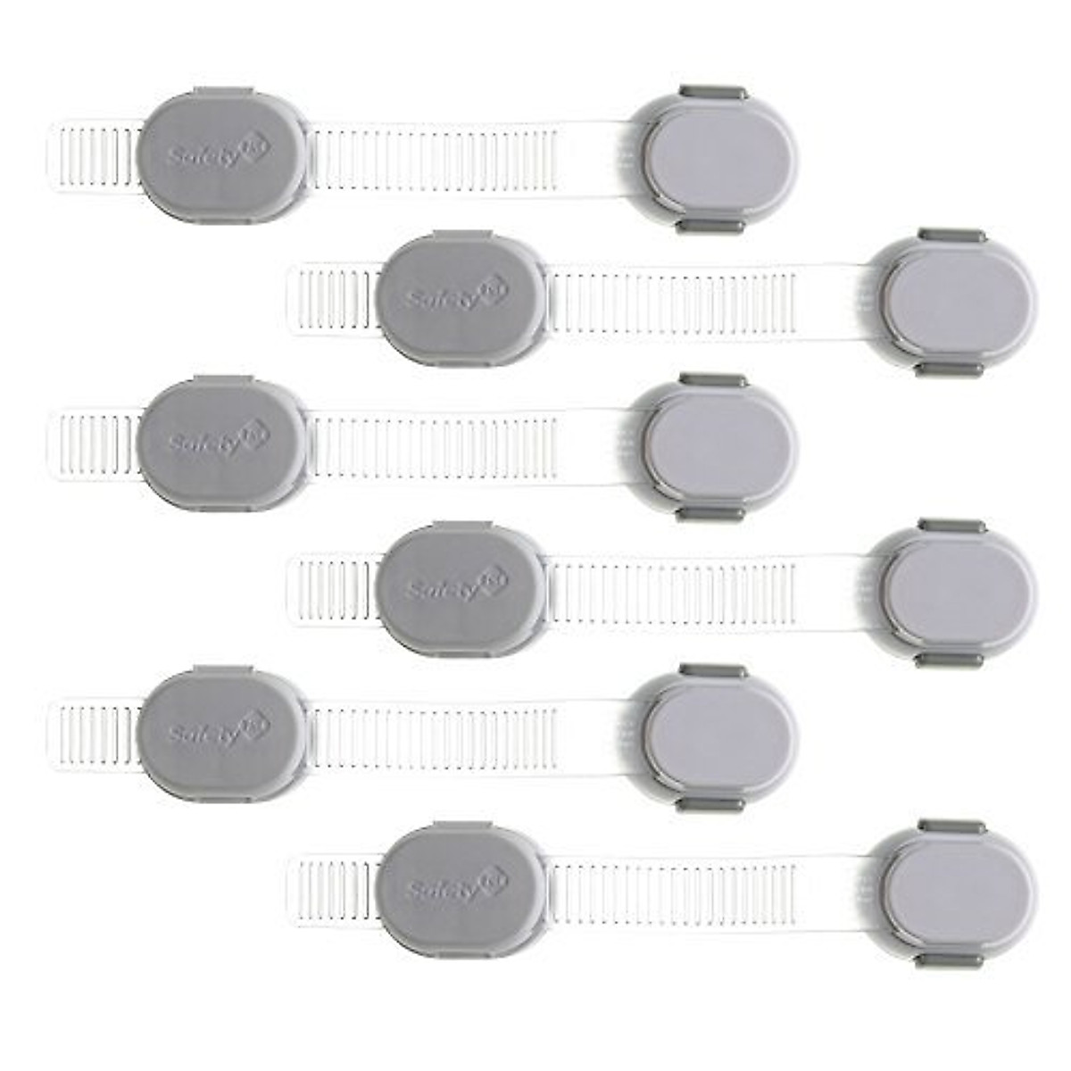 Safety 1st Adjustable Custom Fit All Purpose Strap - 6 Count