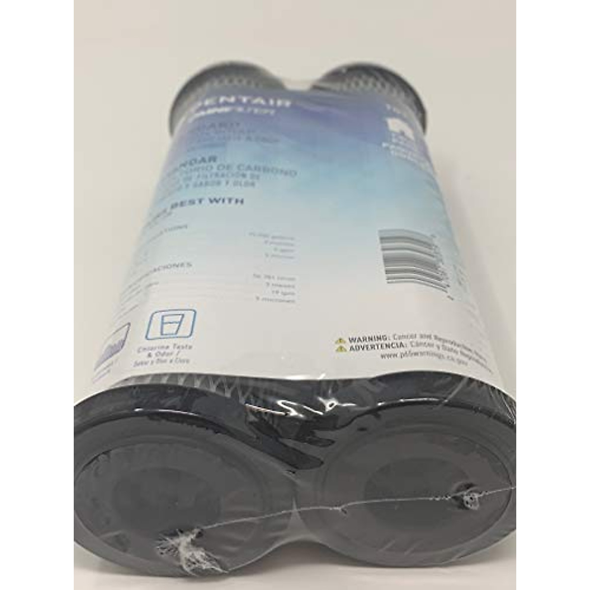 Omnifilter Standard T01 Omni TO1 Whole House Replacement Under Sink Water Filter Carbon Wrapped Cartridge (2-Pack) Chlorine Taste Odor Sediment TO1 T01 (Twin Pack) Water Filter Newest Model