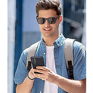 FNTCASE for Samsung Galaxy A14-5G Case: Soft TPU Slim Thin Protective Phonecase Shockproof Anti-Drop Full Body Protection Cell Phone Cover for Galaxy A145g - 6.6 inch 2023 Black