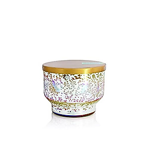 Capri Blue Mercury Iridescent Inverted Jar Candle - 10 Oz - Volcano