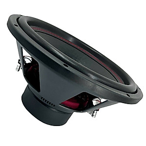 Gravity 1x 15 Inch 2400 Watt Car Audio Subwoofer w/ 4 Ohm DVC Power 15 in. Sub - Feature Dual Voice Coil, Thick Magnet, Design for Car, ATV, Van, High Performance Car Show