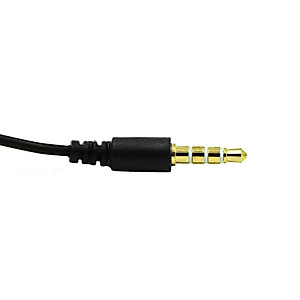 3.5mm Male to 2.5mm Female Stereo 4 Pole Headphone Jack AUX Audio Adapter Cable Cord