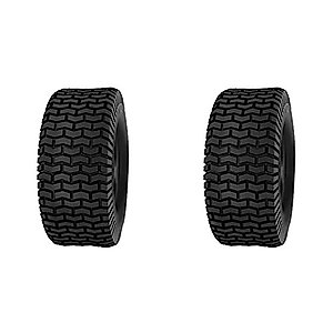 13x5.00-6 13x5.00x6 Deestone 4 Ply Rated Tubeless Turf Tires (SET OF 2)
