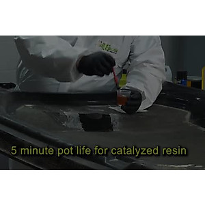 RAPTOR Fiberglass Repair Kit, Clear