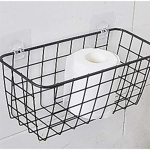 Alliebe 12Pcs Kitchen Bathroom Self Adhesive Stickers for Shower Organizer Basket Caddy Without Drilling No Holes