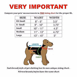 FunnyDogClothes Pack - 6pcs Dog Puppy Diapers Male Boy Belly Band Wrap Reusable Washable for Small Dog Breeds (Pack of 6 Colors, M: Waist 11" - 13")