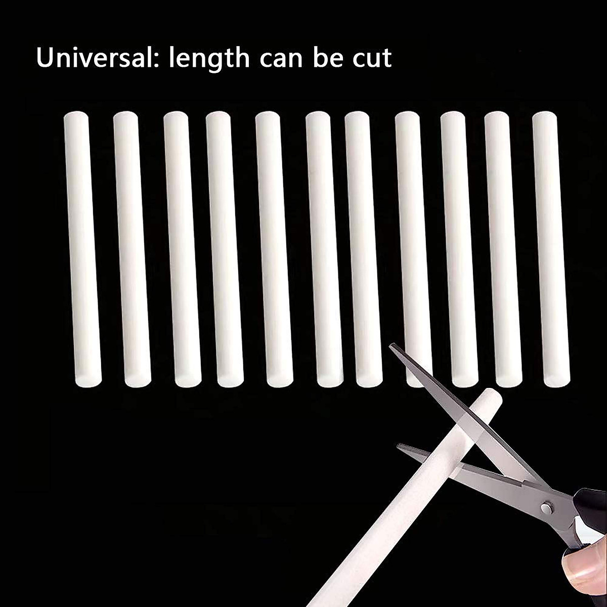 BOWONG Car Diffuser Sponges Refill Sticks 20 Pcs, Humidifier Filter Wick Replacement for Car Mini Humidifier Ultrasonic Aroma Diffuser,2.75 X 0.31 Inches