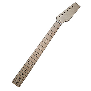 HENGYEE DIY Electric Guitar Kits 6 String Right Handed with Basswood Body maple neck & Rosewood fingerboard Chrome Hardware Build Your Own Guitar