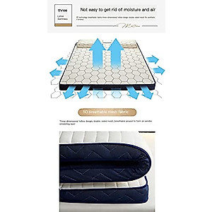 zyhfcfff-sd Double Mattress,Confortable Memory Foam Mattress, Medium Firm Soft Over Mattress, Mattress King Size,Single Mattress,6cm 90x200cm
