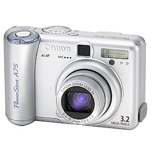 Canon PowerShot A75 3.2MP Digital Camera with 3X Optical Zoom (OLD MODEL)