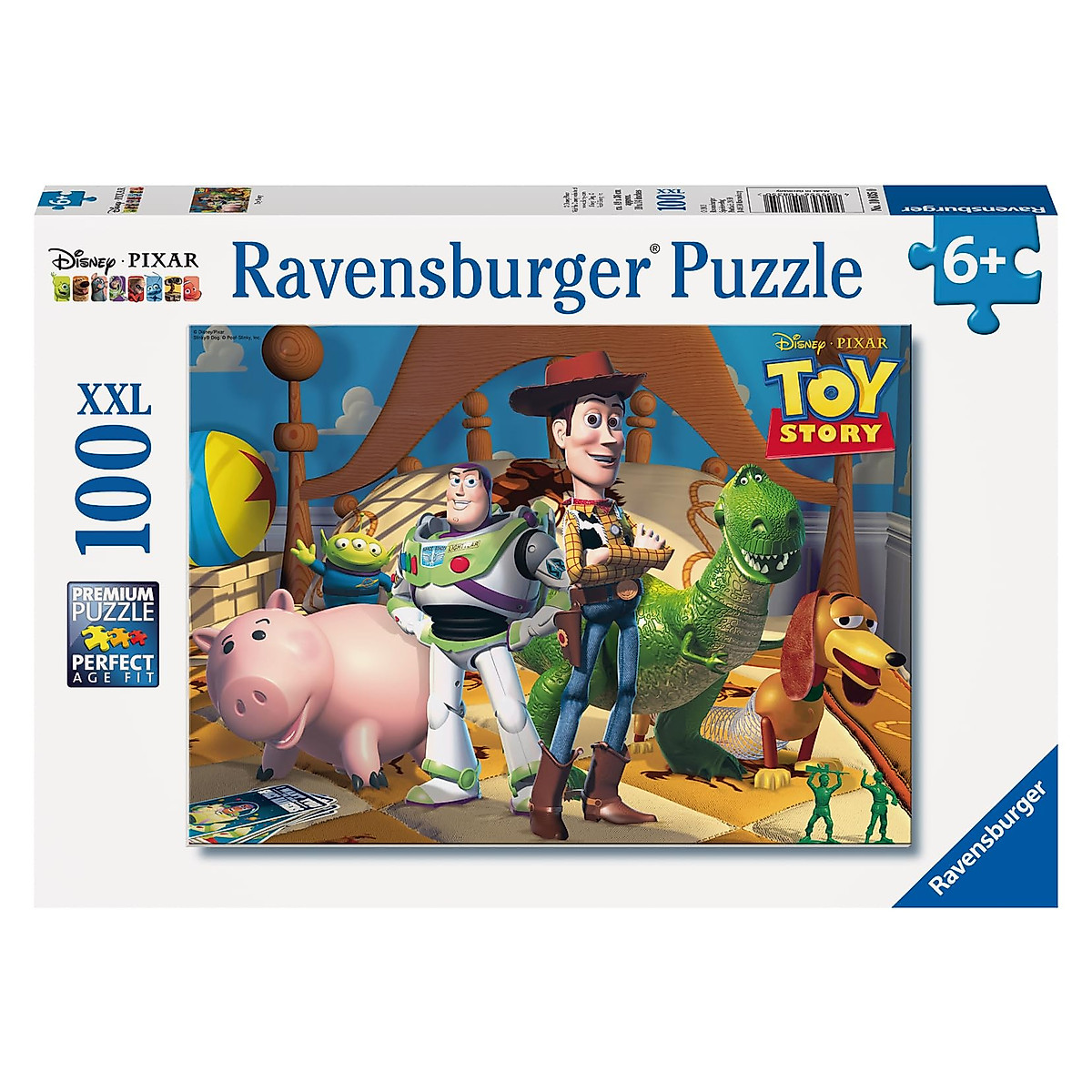 Ravensburger Disney Pixar: Toy Story 100-Piece Jigsaw Puzzle for Kids - Unique Puzzle Pieces for Frustration-Free Fun | Enhances Concentration and Creativity | Ideal Gift for Boys and Girls