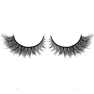 SQYlashes False Eyelashes Short Lashes Natural Look, Wispy Lashes Cat Eye 12mm - 7 Pairs, ZG67