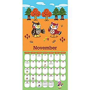 Animal Crossing 2021 Wall Calendar