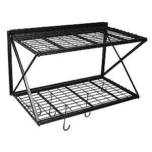 Proslat 60014 ProRack Mega Bundle Wall Mount Storage System, Charcoal Granite, 144" x 28" x 28"