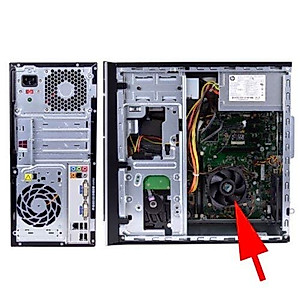 Replacement New for HP 4-Pin 644724-001 724801-001 644725-001 CPU Heatsink Fan Pro 3000 3010 3400 3405 3500 3515 3380 A6000 P7 H8 P7-1010 Envy 700-216 750-114 400G1 Series Fan