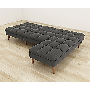 Gold Sparrow Bovey Convertible Sofa Bed Sectional