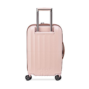 DELSEY PARIS St. Tropez Hardside Expandable Luggage with Spinner Wheels, Pink, Checked-Large 28 Inch