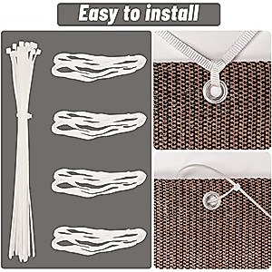 LOVE STORY 4x8 FT Custom Size Outdoor Sun Shade Cloth 95% UV Protection HDPE Material Breathable Shade Fabric with Grommets for Patio Pergola Cover Canopy,Brown(We Make Custom Size)