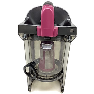 Shark ' Ninja Dust Cup Dirt Bin for APEX AX912 QU922Q QU922QBL QU922QPK QU922QRD QU922QRG DuoClean Self-Cleaning Upright Vacuum, Pink, Clear and Black