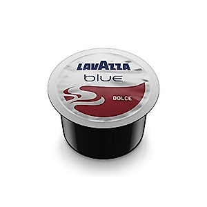 Lavazza BLUE Capsules, Espresso Dolce Coffee Blend, Medium Roast, 28.2-Ounce Boxes (Pack of 100)