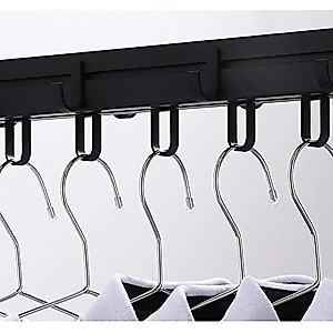EAFTOS Wall Mounted Drying Rack for Laundry Retractable Fold Away Multifunctional Clothes Hanger Laundry Bathroom and Bedroom (Color : Silver, Size : 95x17.6cm)