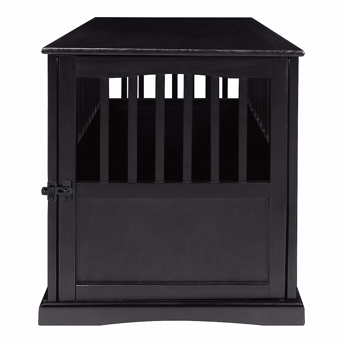 Casual Home Wooden Large Pet Crate, End Table, (Black, 24"W x 36.5"D x 29.25"H)