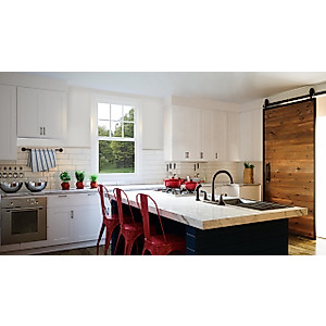 Design House Brookings 36-Inch Lazy Susan Cabinet, White Shaker