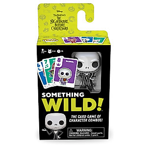 Funko Something Wild! Disney The Nightmare Before Christmas with Jack Skellington Pocket Pop! Card Game for 2-4 Players Ages 6 and Up