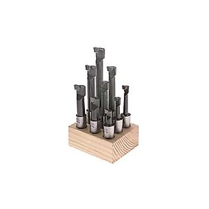 5/8" Boring BAR Set PRO Quality 12 PCS Carbide Tipped Bars 5/8" Shank Lathe Tool