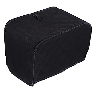 KICHOUSE Bread Machine Dust Cover Oven Microwave Combo Oven Protector Air Fryer Toaster Air Fryer Cover Toaster Protector Kitchen Protection Cover Bread Machine Sleeve Home Supply Black