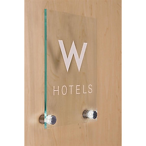 White LED Illuminated Standoff Mount Kit Supports Signs Up To 3/8-Inch Thick, Wall Mount, Low Voltage, 3-Dimensional Display