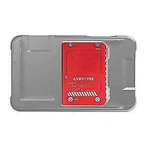 ANDYCINE Magnalium Case for mSATA SSD Compatible for Atomos Ninja V,V+, Ninja Flame, Ninja Inferno, and Shogun Inferno  with mSATA to SATA Adapter