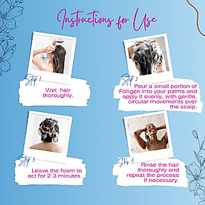 Mediceuticals Folligen Shampoo for Women - Anti-Shedding Shampoo for Women 33.8 oz / 1 Liter